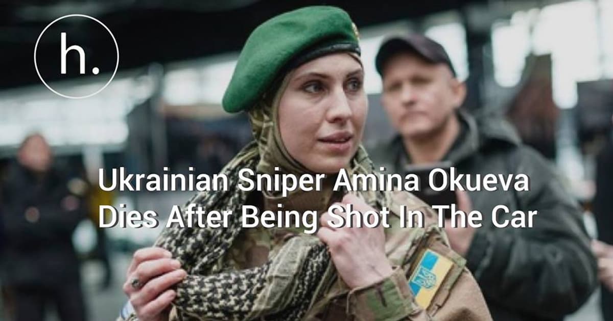 UPDATED: Ukrainian Sniper Amina Okueva Killed in Assassination Ambush