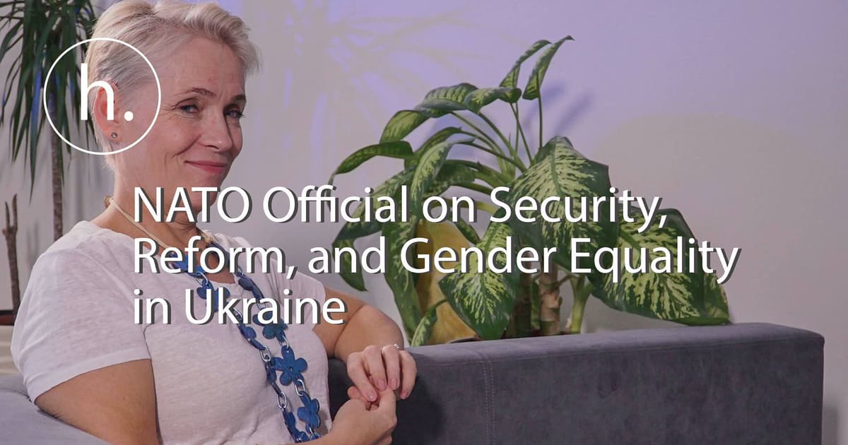 NATO Official on Security, Reform, and Gender Equality in Ukraine
