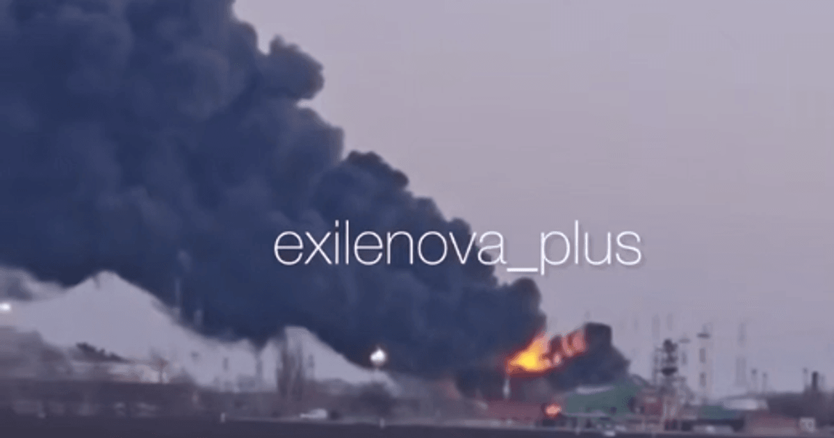 SBU confirms drone strike on key Russian oil hub in Krasnodar Krai