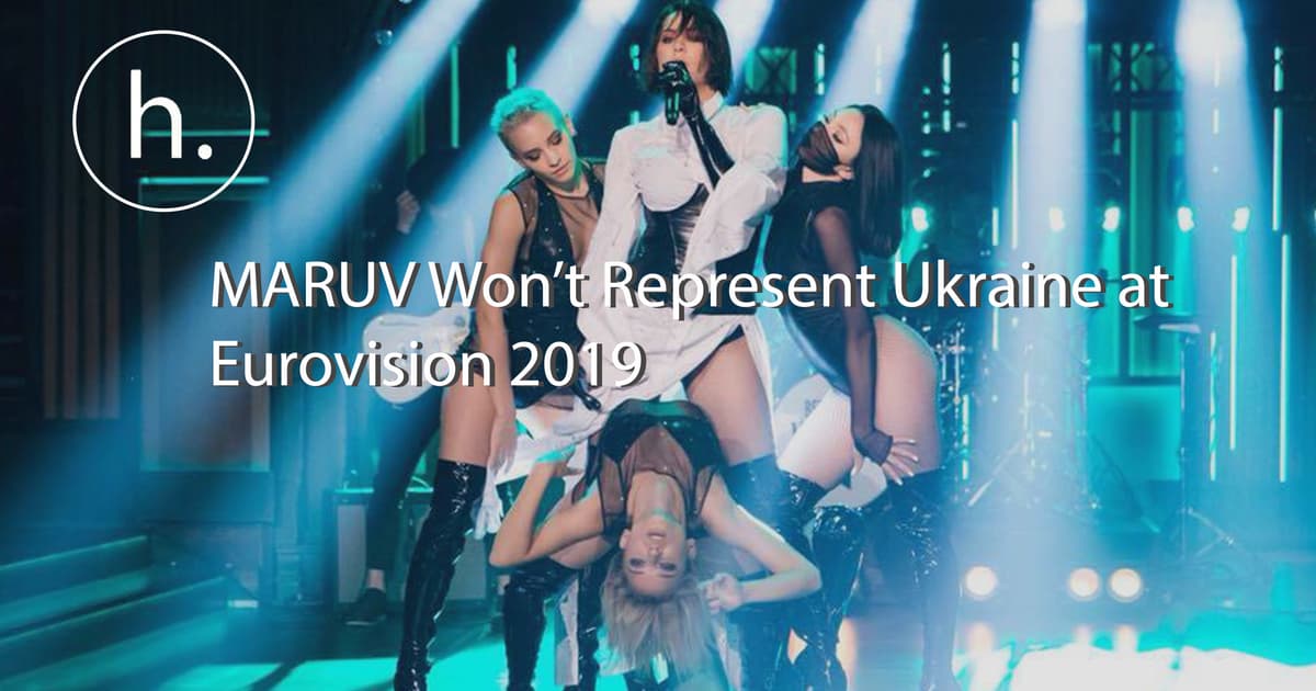 Singer MARUV Won't Represent Ukraine at Eurovision 2019