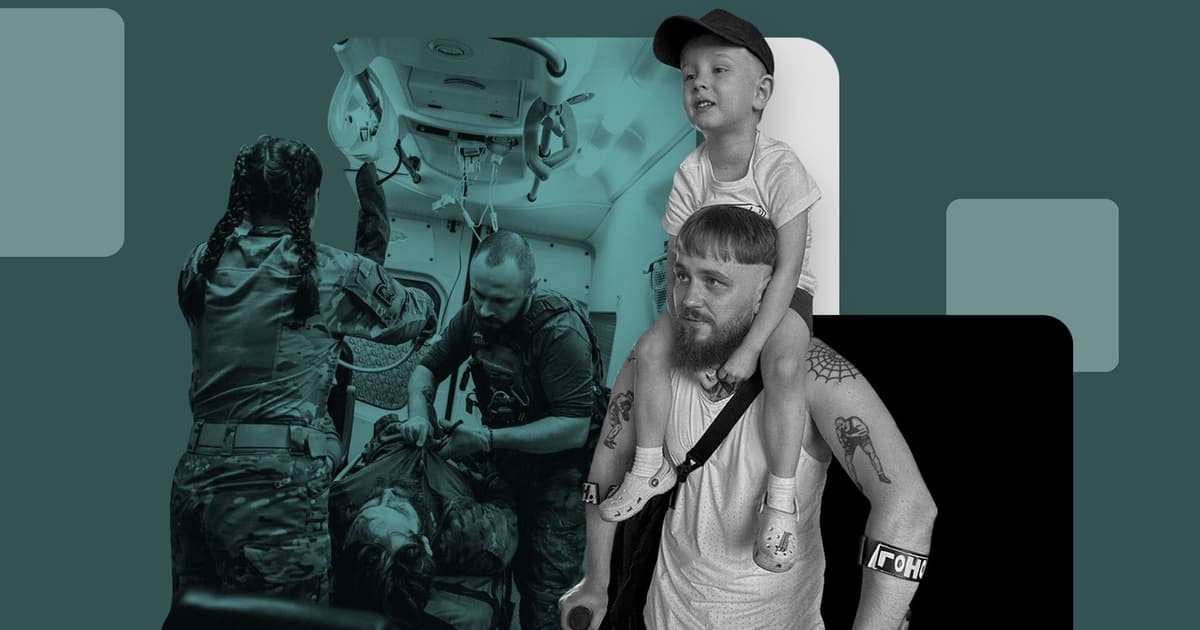 Transformed but unbroken: how a Ukrainian veteran copes with one leg ...